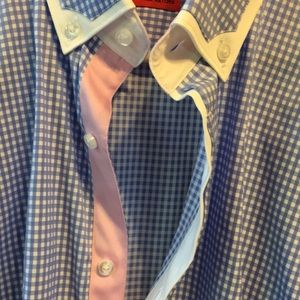 XOOS CA | Shirts | Xoos Ca Rock Mens Blue And White Dress Shirt | Poshmark